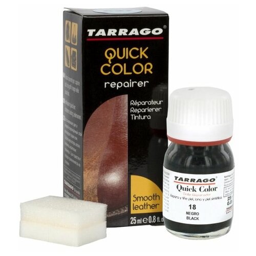 Tarrago Краситель Quick Color Repairer 018 black, 25 мл