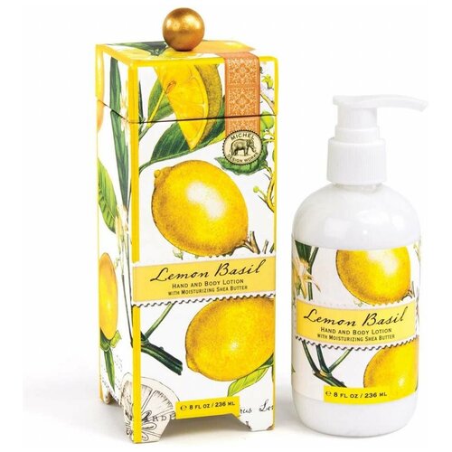 Michel Design Works Лосьон для тела Lemon Basil Hand and Body Lotion, 236 мл
