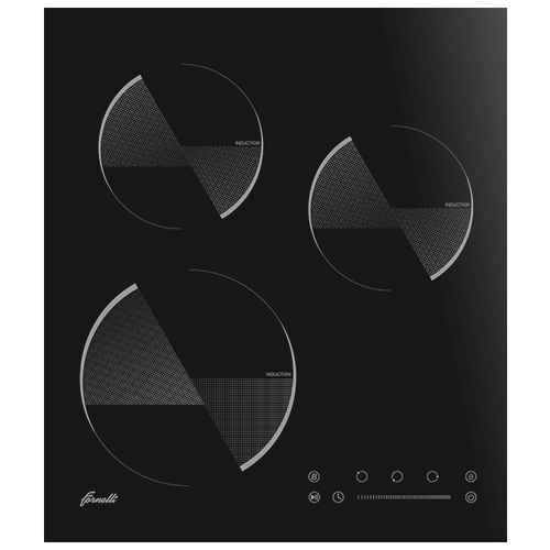 Индукционная варочная панель Fornelli PIA 45 Luce, черный