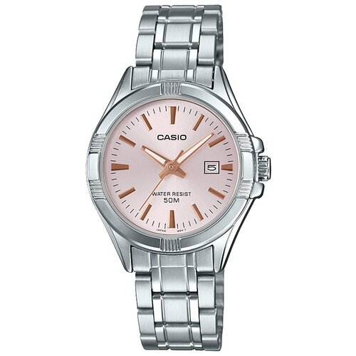 Наручные часы CASIO Collection Women, серебряный, розовый