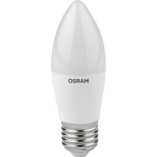 Светодиодная лампа OSRAM LED Value B40 7.5W эквивалент 75W 3000K 800Лм E27 свеча