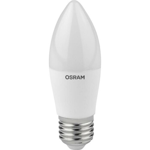 Светодиодная лампа OSRAM LED Value B40 7.5W эквивалент 75W 3000K 800Лм E27 свеча