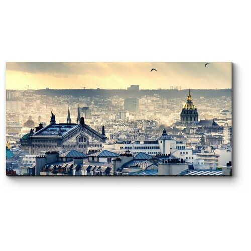 Модульная картина Великолепный Париж100x50