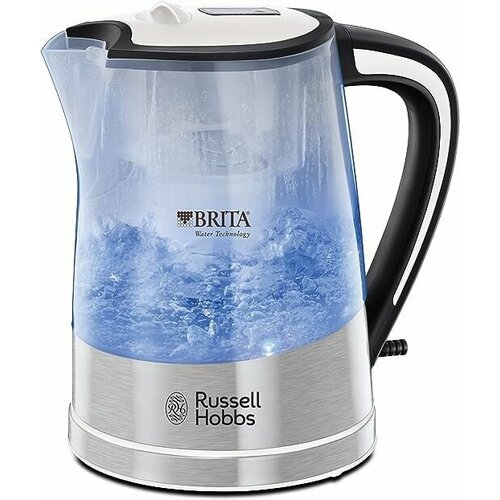Электрический чайник Russell Hobbs Brita Filter Purity с фильтром и картриджем Brita Maxtra+ в комплекте