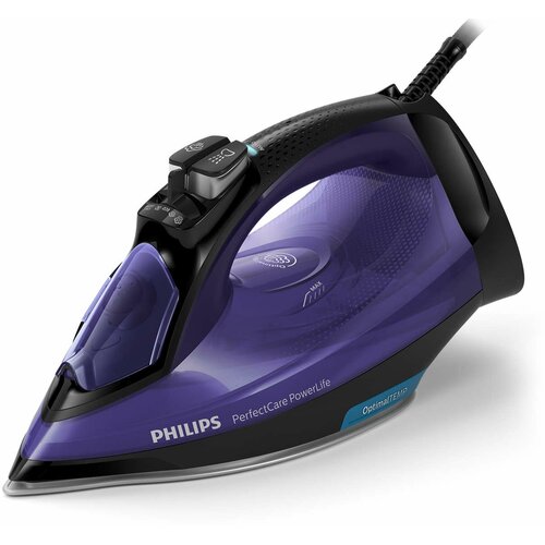 Утюг Philips GC3925/30 PerfectCare PowerLife, синий/черный