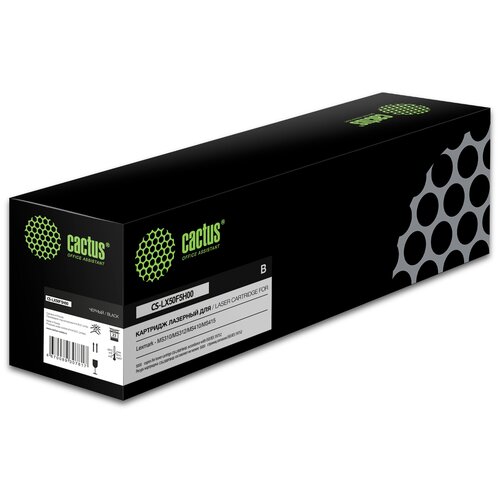 Картридж лазерный Cactus CS-LX50F5H00 50F5U00 черный (5000 страниц) для Lexmark MS310/MS312/MS410/MS415