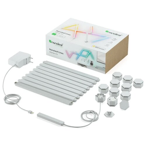 Умная система освещения Nanoleaf Lines Starter Kit (15 панелей)
