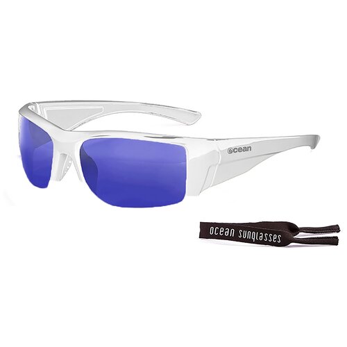 Солнцезащитные очки OCEAN OCEAN Guadalupe White / Revo Blue Polarized lenses, белый