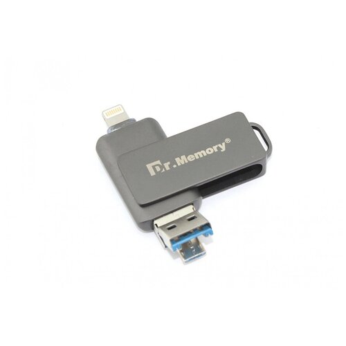 Флешка USB Dr. Memory 051 64GB, USB 3.0, черный