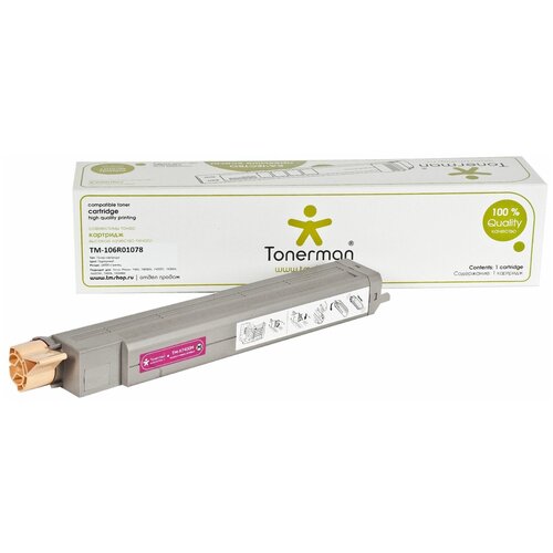 Картридж Tonerman 106R01078 (M) для Xerox Phaser 7400, 7400N, 7400NM, 7400DN, 7400DT, 7400DX, 7400DXF