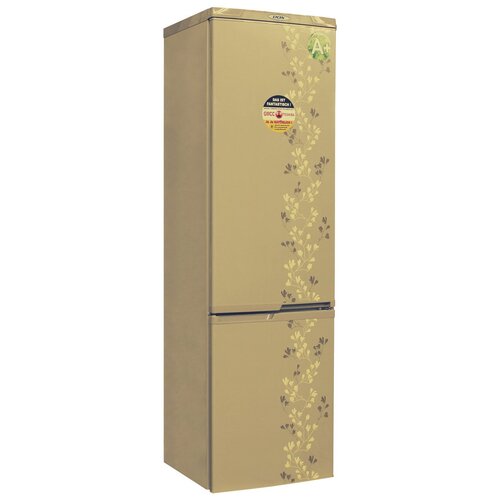 Холодильник DON R 295 ZF, золотой цветок