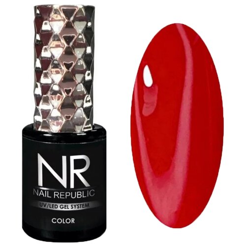 Nail Republic гель-лак для ногтей Color, 10 мл, 10 г, 234 кармин