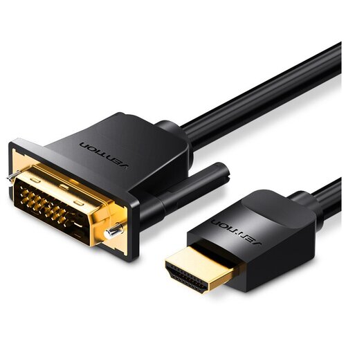 Кабель Vention HDMI 19M/DVI-D Dual link 25M - 5 м. ABFBJ