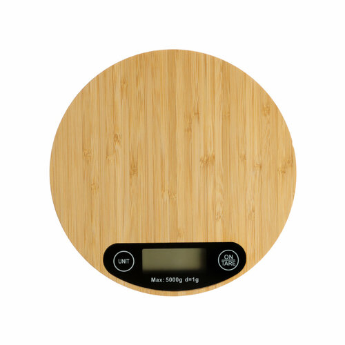 Весы кухонные Luazon LVE-029 "Бамбук", электронные, до 5 кг
