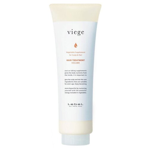 Lebel Viege Treatment Volume Маска для объема волос