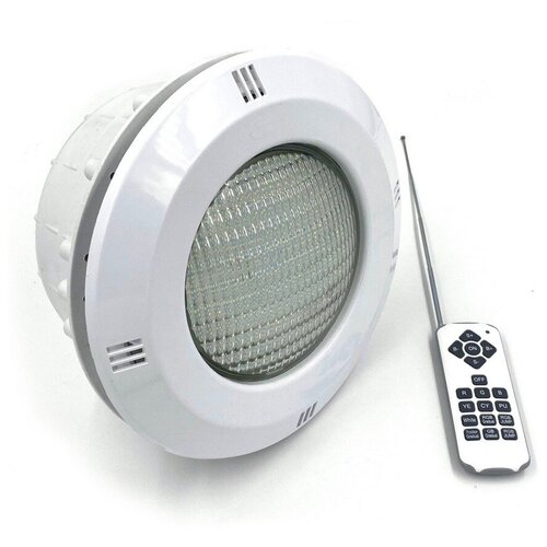 Светодиодный прожектор Reexo RGB PAR56 в комплекте, 35 Вт, с пультом ДУ, под бетон (накладка из ABS-пластика), цена - за 1 шт