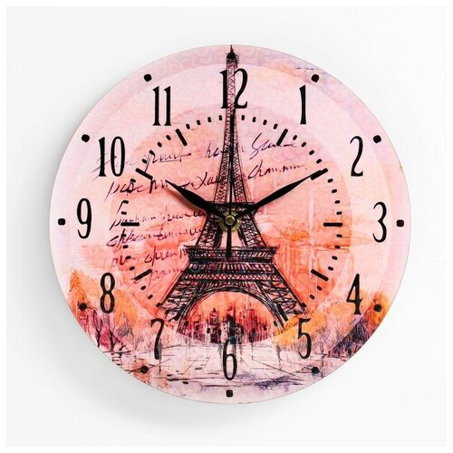 Соломон Часы настенные "Париж", d=23.5, плавный ход