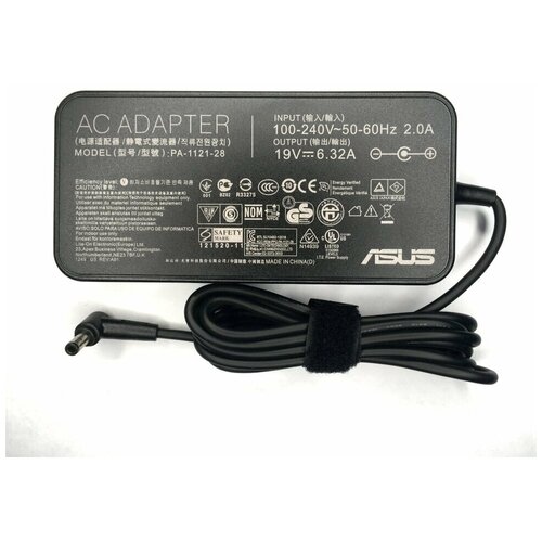 Блок питания (зарядное устройство) для ноутбука Asus X550LAV 19V 6.32A (5.5-2.5) 120W Slim