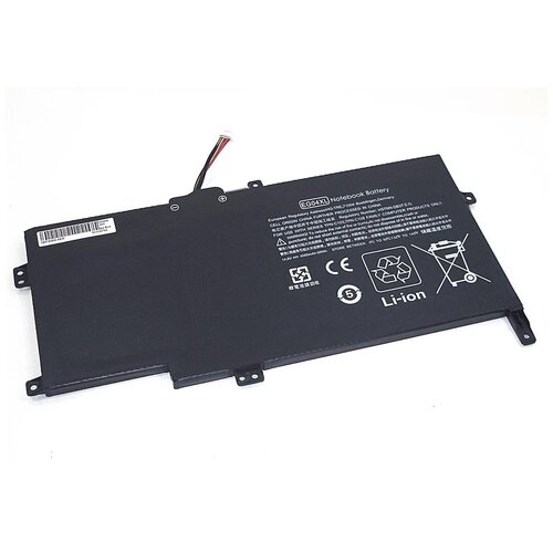 Аккумуляторная батарея для ноутбука HP Envy Sleekbook 6 (EG04) 14.8V 60Wh OEM черная