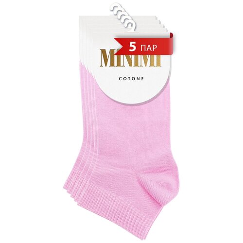 Носки MiNiMi, 5 пар, размер 35-38, розовый