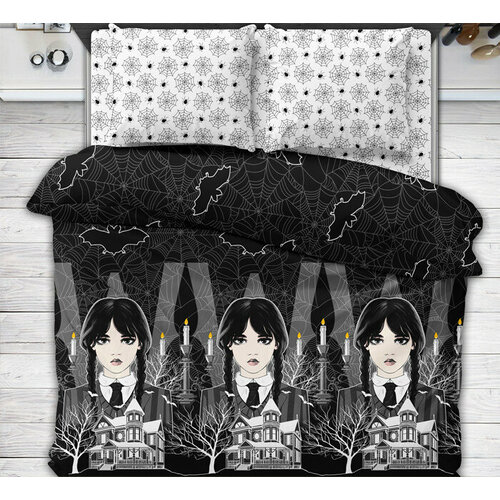 Комплект постельного белья Поплин светящийся Аlice Textile " Венди", Семейный хлопок Элис Текстиль