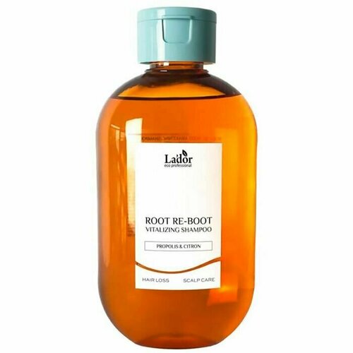 Lador Шампунь для сухой кожи головы с прополисом 300 мл Root Re-Boot Vitalizing Shampoo Propolis & Citron