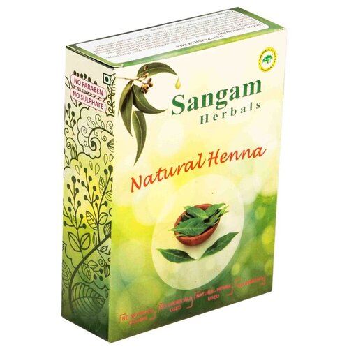 Sangam Herbals Хна, natural henna, 100 мл, 100 г