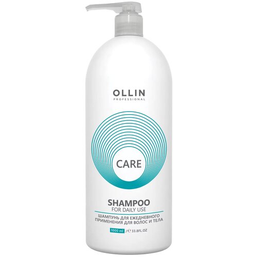 Шампунь для ежедневного применения для волос и тела Ollin Professional CARE (1000мл)