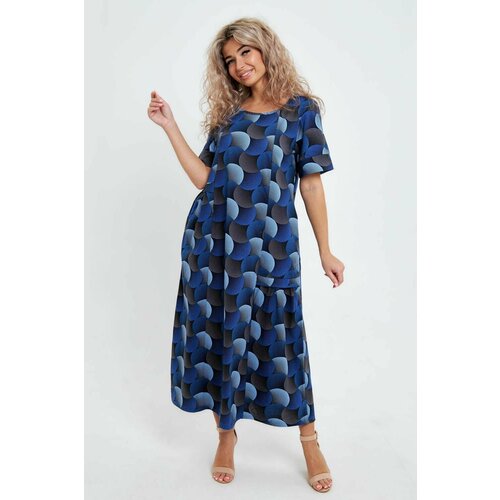 Платье Dianida, размер 60, синий