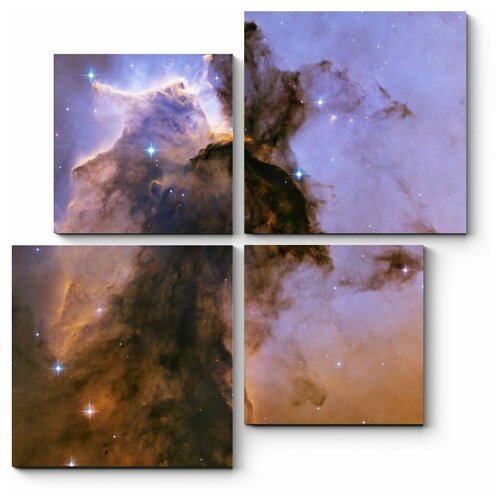 Модульная картина Туманность Орла 90x90