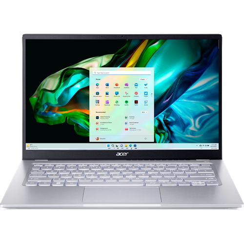 Ноутбук Acer Swift Go 14 SFG14-41-R2U2 14" FHD IPS/AMD Ryzen 5 7530U/16GB/512GB SSD/Radeon Graphics/Win 11 Home/RUSKB/серебристый (NX. KG3CD.003)