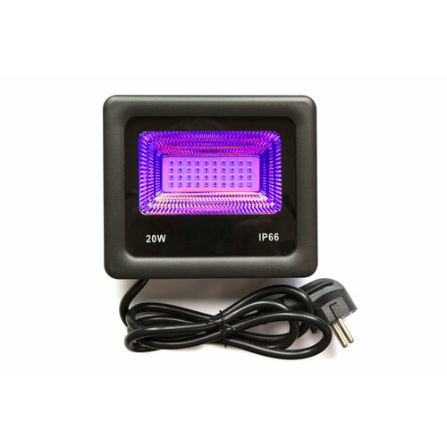 Светодиодный прожектор SV-20W-UV ультрафиолетовый 20Вт, 395 нм