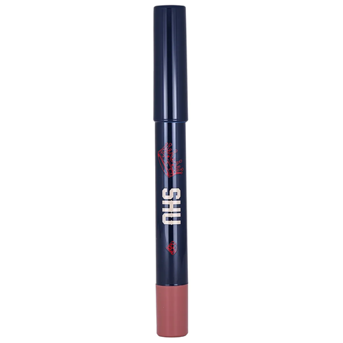 SHU помада - карандаш для губ Vivid Accent, оттенок 462 пыльный розовый
