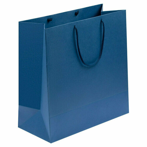 Пакет подарочный бумажный Porta (35x35x16 см, синий), 1584883