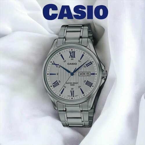 Наручные часы CASIO, серебряный