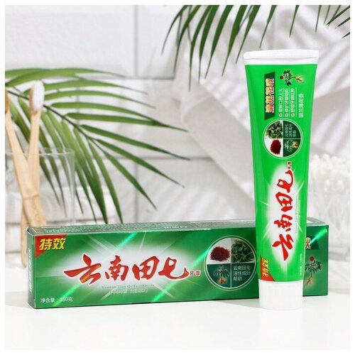 Зубная паста китайская традиционная на 3 травах для чувствительных дёсен 180 г