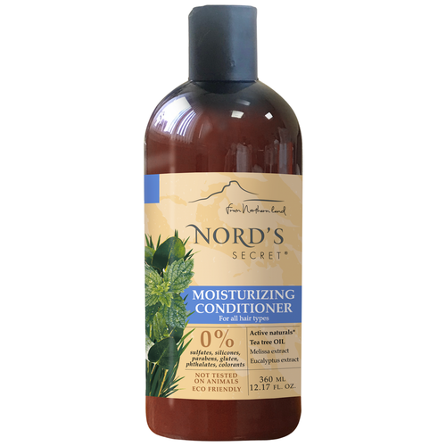 NORD'S SECRET Увлажняющий кондиционер "Мелисса и масло Чайного дерева"/веган, 360 мл