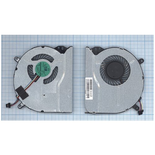 Вентилятор (кулер) для ноутбуков HP Pavilion SleekВook 15-b129sr (4-pin)