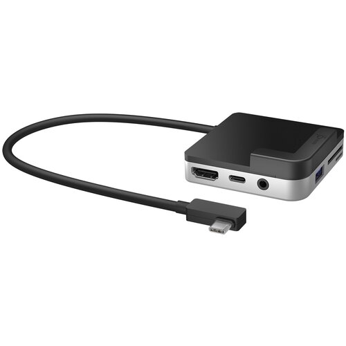 Адаптер j5create Travel Dock USB-C to 4K HDMI/USB/USB-C PD/SD/microSD/Jack 3.5 для iPad Pro/Air 2020 [JCD612]