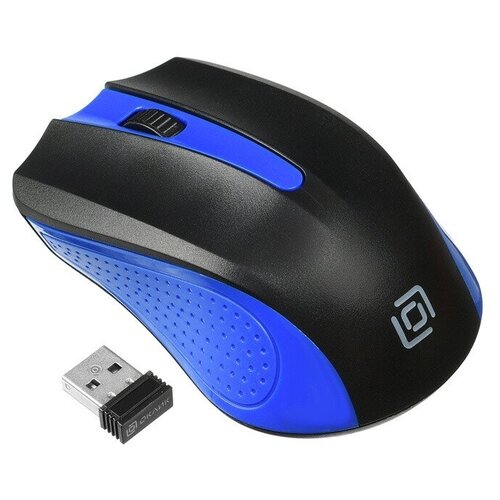 Мышь Oklick 485MW Black-Blue USB