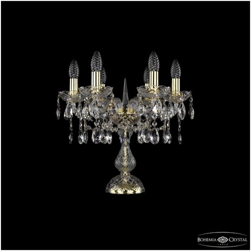Настольная лампа 1413L/6/141-39 G Bohemia Ivele Crystal