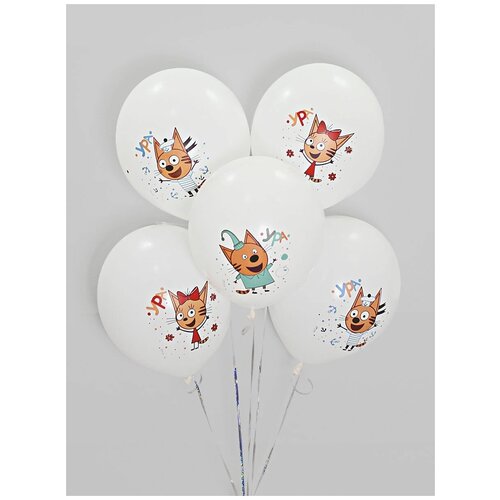 Воздушные шары / Три кота / Hello Kitty / Among us / ЛЕО и ТИГ / Мимишки / Щенячий патруль /10шт30см