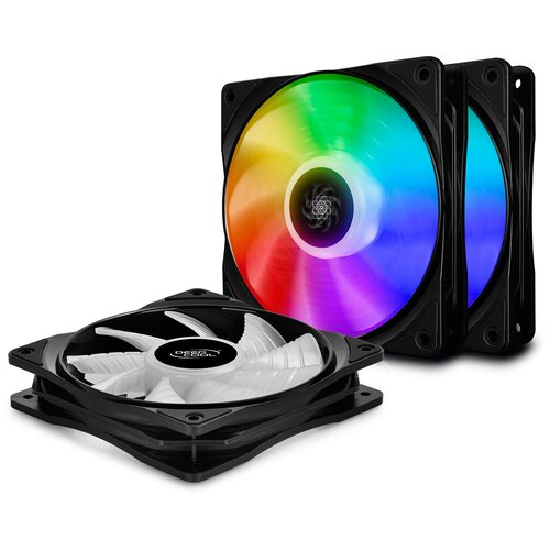 Вентилятор для корпуса Deepcool CF 120 – 3 in 1, черный