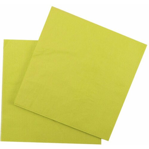 Салфетки бумажные Riota, зеленый, 33 см, 12 шт.