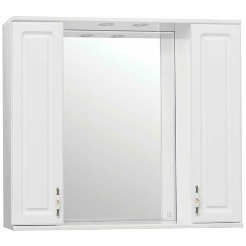 Зеркало-шкаф Style Line Олеандр-2 90/С Люкс ЛС-00000242 белый