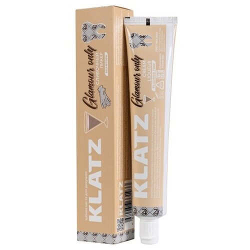 Зубная паста для девушек Klatz GLAMOUR ONLY Сливочный ликер, 75 мл