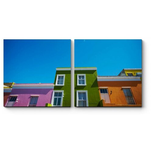 Модульная картина Яркие краски города170x85