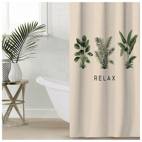 Штора для ванной Этель "Relax" 145 х 180 см, полиэстер