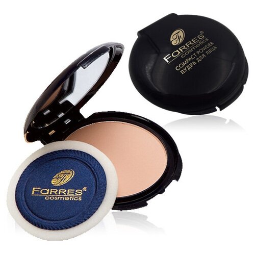 Farres cosmetics, Пудра компактная, 3012 B, тон 06