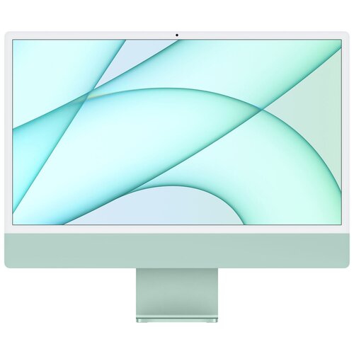 24" Моноблок Apple iMac 24" 2021 г. Z12V002VF, 4480x2520, Apple M1 2.064 ГГц, RAM 16 ГБ, SSD 512 ГБ, Apple M1 8-Core, MacOS, зелeный